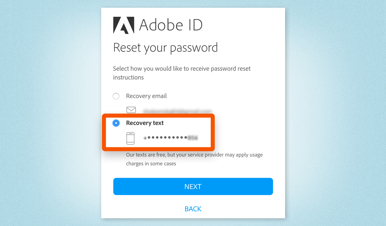 Request Password Reset